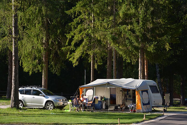 Campingplatz Camp Špik in Gozd Martuljek, Oberkrain / Gorenjska ...
