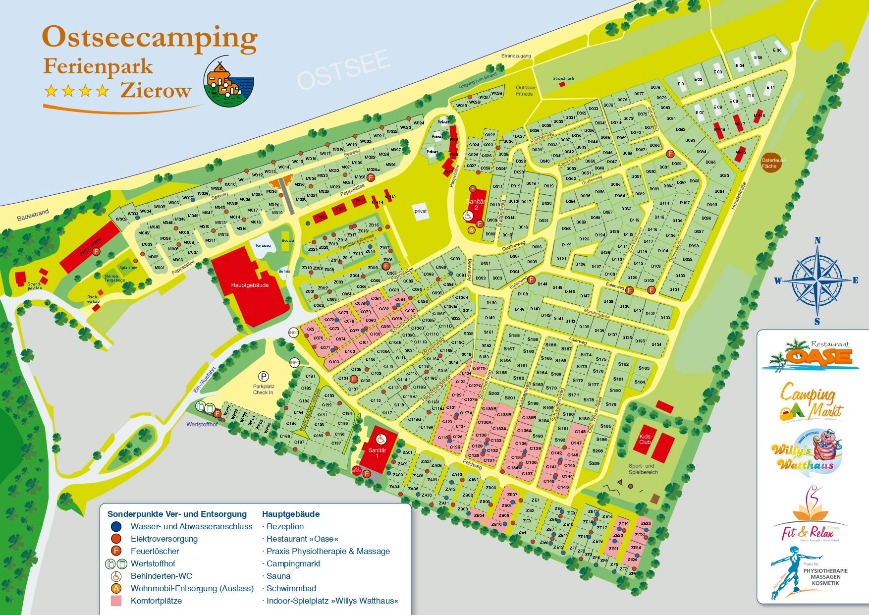 Ostseecamping Ferienpark Zierow | PiNCAMP by ADAC