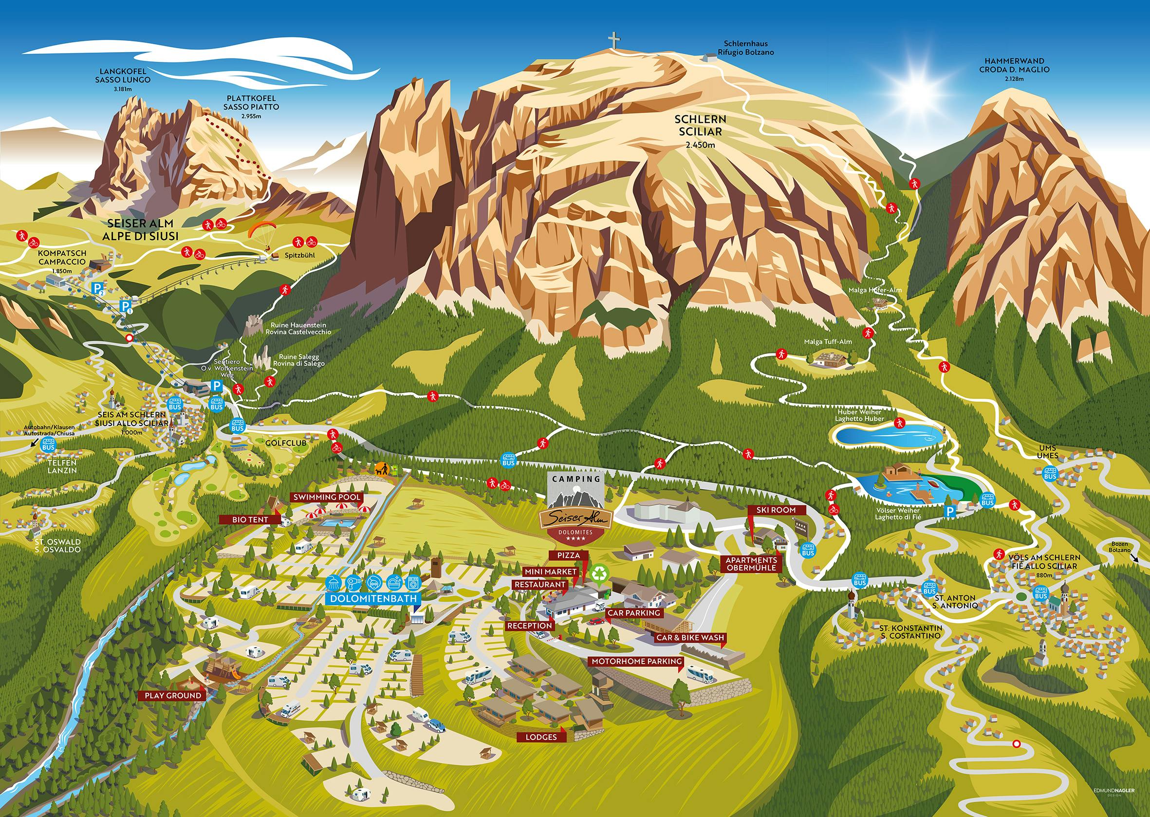 Camping Seiser Alm | PiNCAMP by ADAC