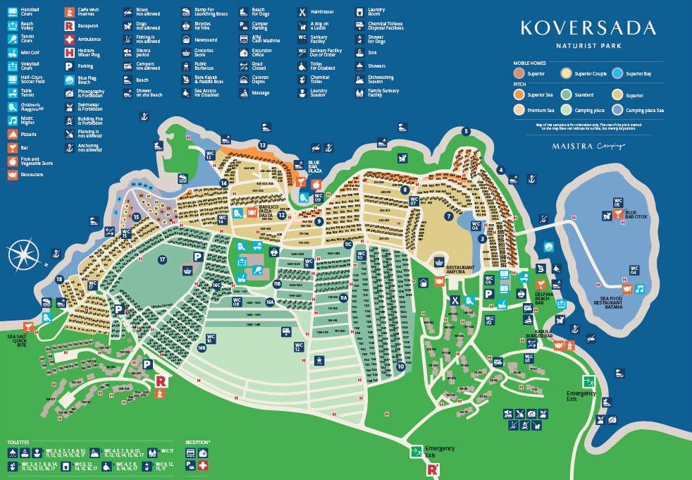 Koversada Uncovered Naturist Campsite | ANWB Camping