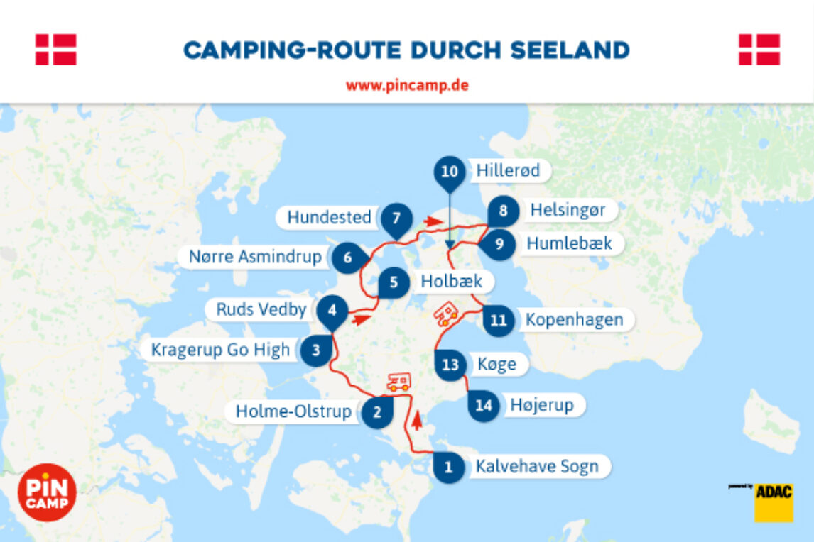 Seeland-Route in Dänemark für Familien mit Kindern - Pincamp Magazin