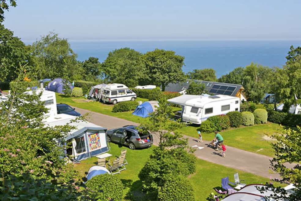 Normandie Camping Direkt Am Meer