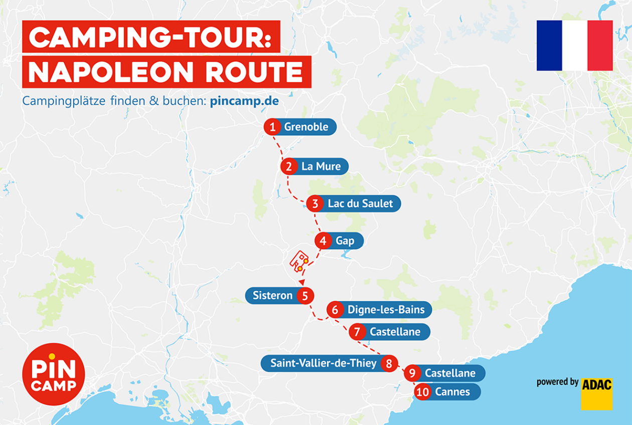 Napoleon Route: Traumtour in den französischen Alpen - PiNCAMP Magazin