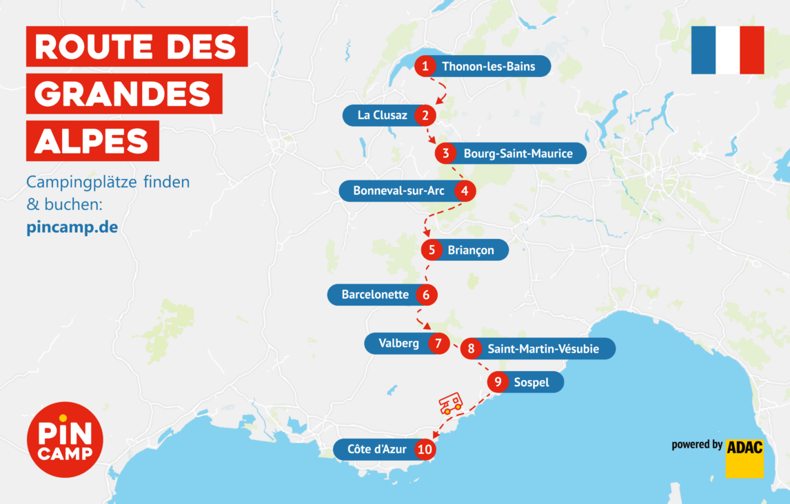 Route des Grandes Alpes: Mit dem Wohnmobil über die höchsten Pässe der ...