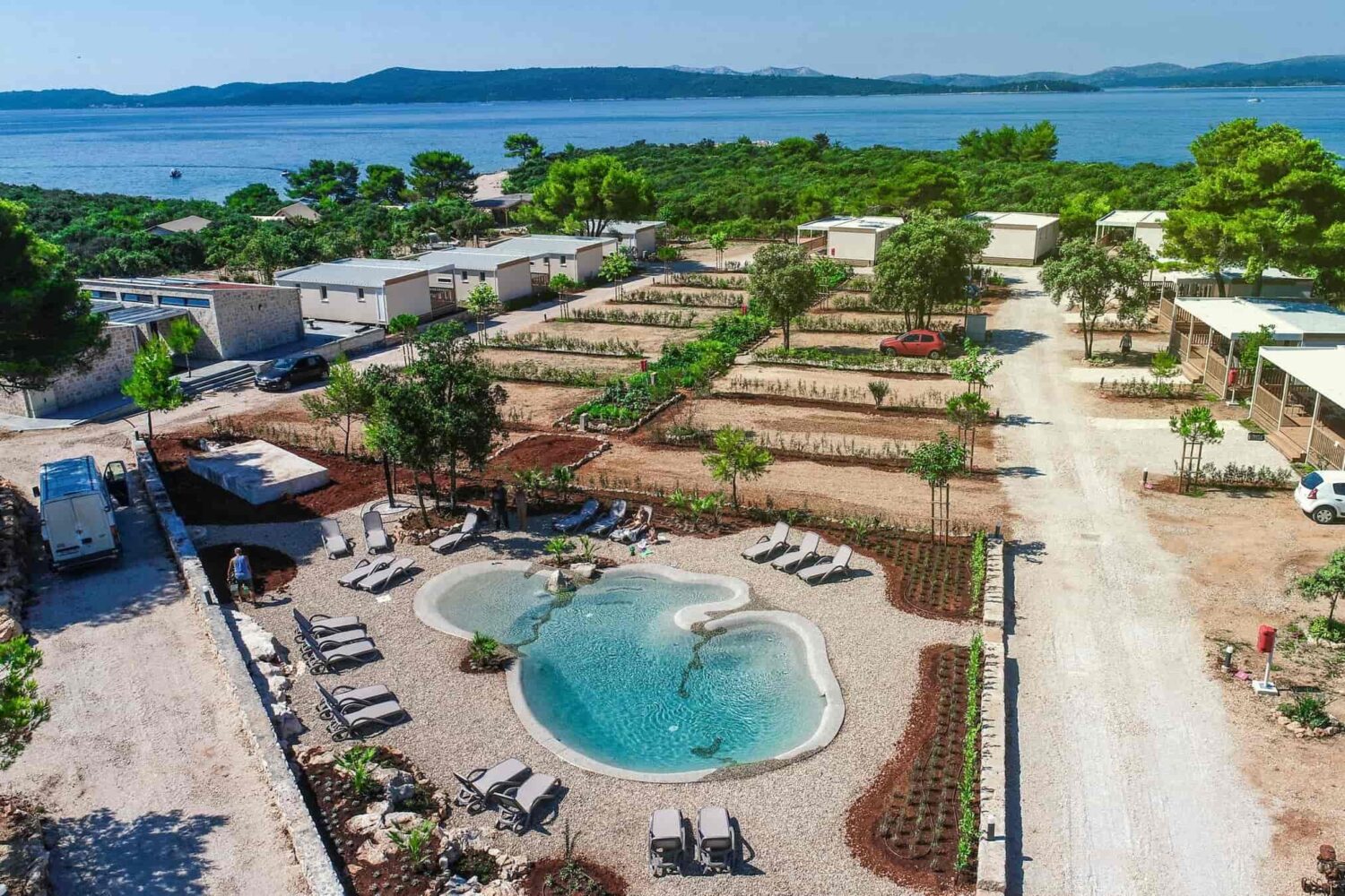 Wunderschne 5 Sterne Camping Kroatien Direkt Am Meer Bild
