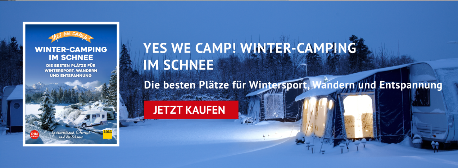 Wintercamping: So baust du dein Vorzelt richtig auf
