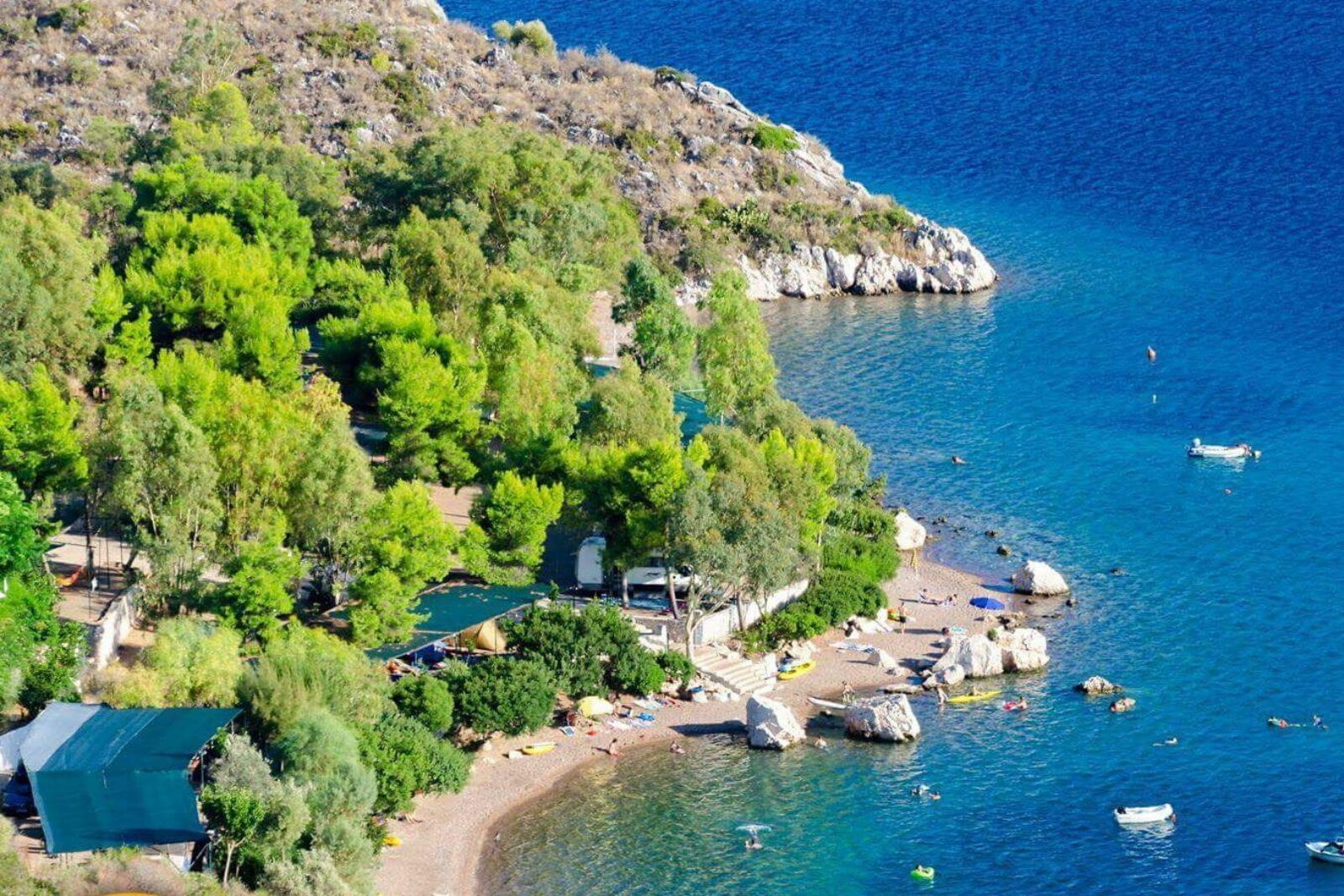 Camping An Bord Griechenland