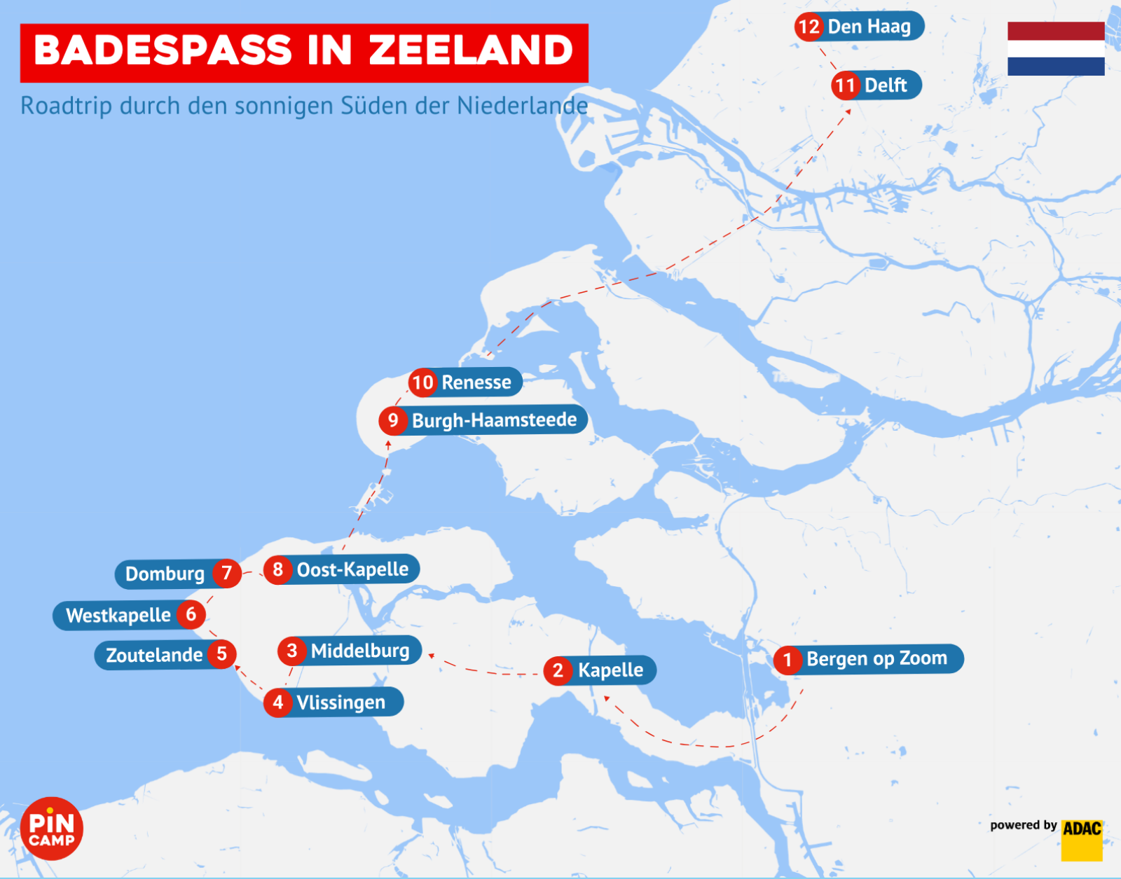 Roadtrip in Zeeland: Der sonnige Süden Hollands
