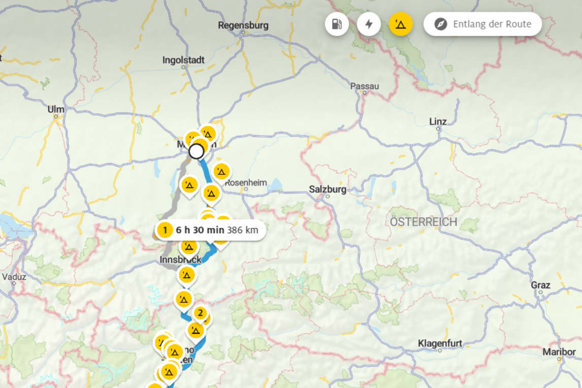 ADAC Routenplaner: Planen mit ADAC Maps
