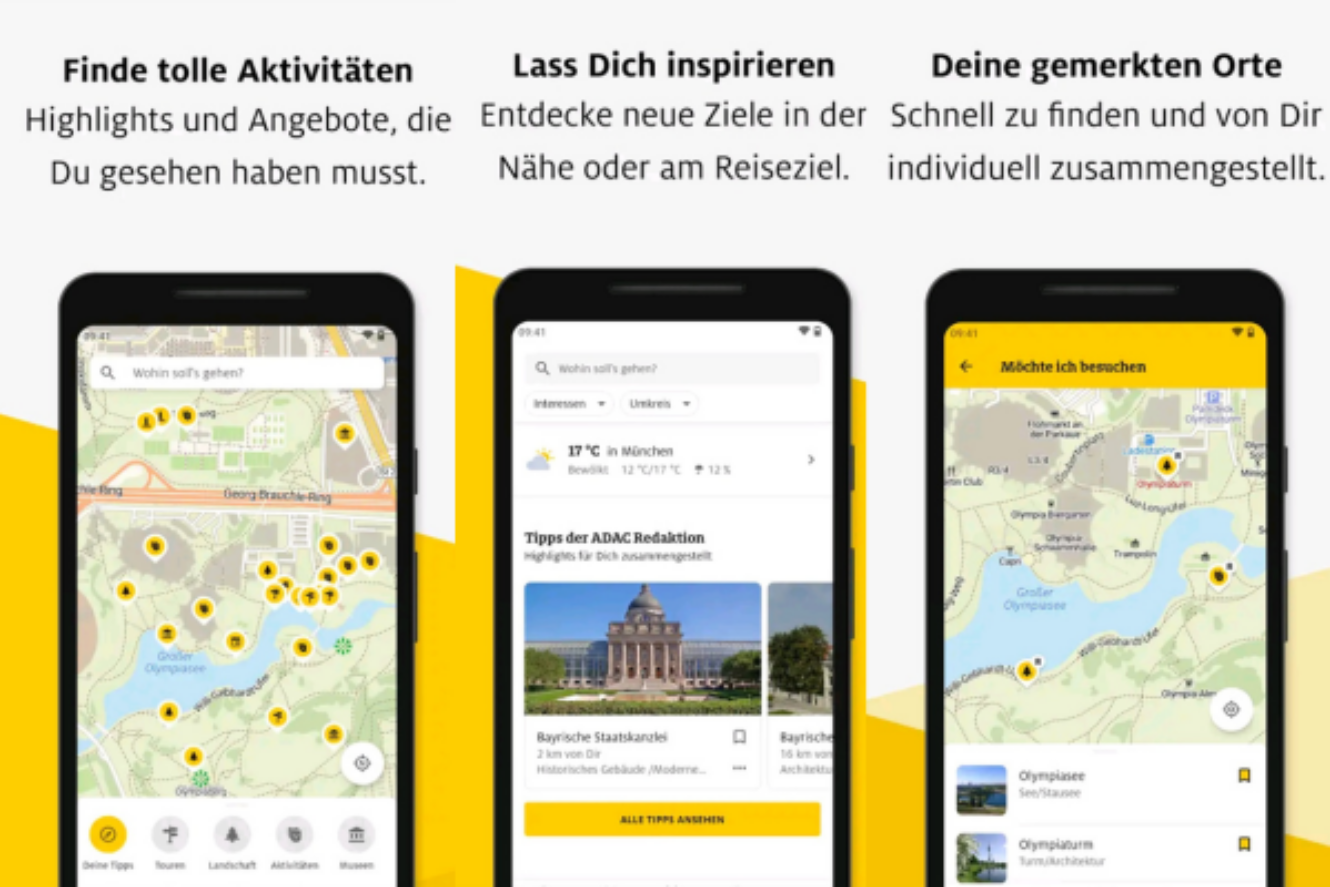 ADAC Trips App – Gratis App für deinen Urlaub